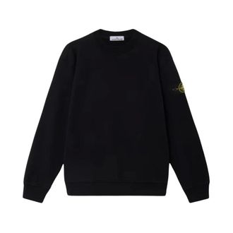 Stone Island Herren, Sweatshirts & Hoodies, Schwarzk, MGr&ouml;&szlig;e