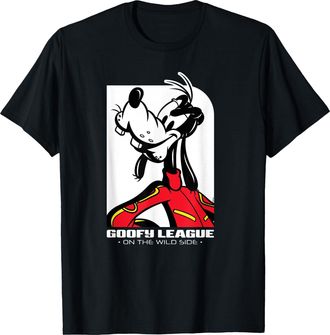 Disney Racing Goofy League On the Wild Side Race Car Driver T-Shirt