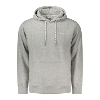 Pepe Jeans London Graues Baumwoll-Herren-Sweatshirt