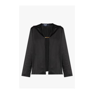 Jacquemus Damen, Blusen & Hemden, Schwarzk, XSGr&ouml;&szlig;e