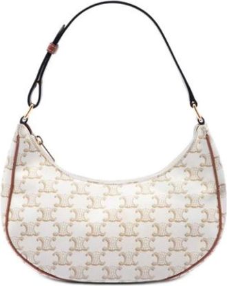 Celine Sac &agrave; bandouli&egrave;re Ava Pre-owned - Femme - Pre-owned - Beige - Taille: ONE Size