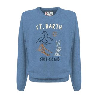MC2 Saint Barth Homme, Pulls, Bleu, Taille: XL Heron Sweater