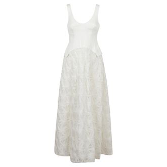 SIMKHAI Femme, Robes, Beige, Taille: 36 FR Simkhai Robes