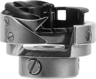 DOITOOL Drehgreifer f&uuml;r N&auml;hmaschinen - Industrieller Spulenkapsel 7.94ATR Flachbettzubeh&ouml;r f&uuml;r Stickprojekte, 1,38 x 1,38 Zoll, Schwarz