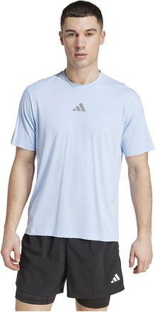 adidas Mens Designed-for-Training Intensity T-Shirt Glow Blue XL