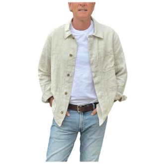 Nn.07 Nn07, Herren, Jacken, Beige, LGr&ouml;&szlig;e