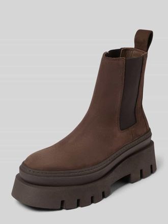 Copenhagen Stiefel aus echtem Leder mit Logo-Detail