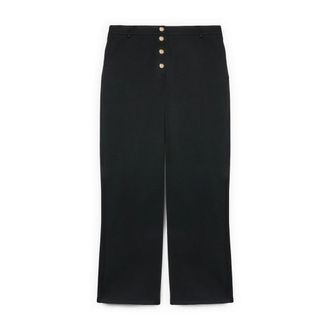 Fiorella Rubino Damen, Hosen, Schwarzk, XLGr&ouml;&szlig;e