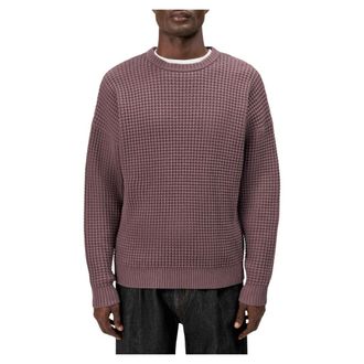 Drykorn Pull-over &agrave; col rond Neelio - Homme - Pulls - Violet - Taille: L