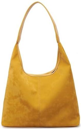 Generic Sac besace souple en polyuréthane souple pour femme - Sac fourre-tout spacieux pour ordinateur portable de 15 | Idéal pour le travail, les voyages et 