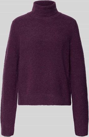HUGO BOSS Turtleneck aus Wolle Kaschmir mit Logo-Detail