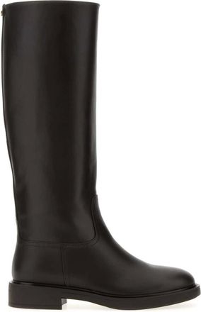 Gianvito Rossi Femme, Chaussures, Noir, Taille: 39 EU Ascott Boot