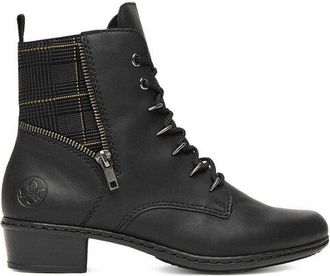 Rieker Stiefeletten Y0700-01 Schwarz