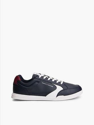 Tommy Hilfiger Baskets basses en cuir &agrave; semelle cuvette