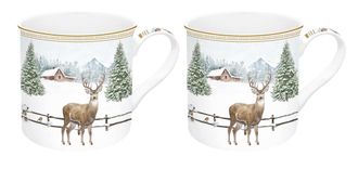 Easy Life WHIF0171 - White Forest Tassen, 2er SET