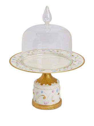 Villari pr&eacute;sentoir &agrave; g&acirc;teaux Taormina - Blanc