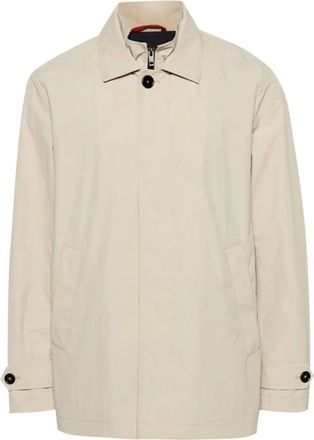 Fay Homme, Vestes, Gris, Taille: L Trench-coat classique