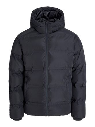 Jack & Jones Herren Jjesoho Puffer Hood Sn Pls, Black, 6X_l
