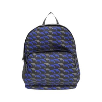 Prada Pre-owned Tessuto Stampato Backpack - - Pre-owned - Damen - Blau - ONE SIZE