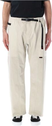 Gramicci Homme, Pantalons, Beige, Taille: S Pantalon &agrave; taille &eacute;lastique et coupe fusel&eacute;e