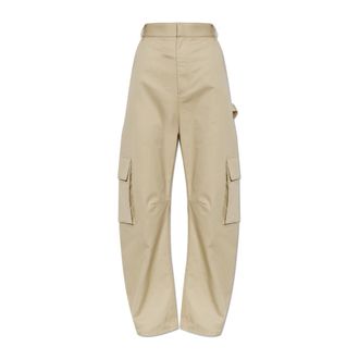 Balenciaga Relaxed Cargo Pants - - Trousers - Damen - Beige - S