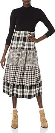 Desigual Vest_Saint Louis, 2000 Black Robe d&eacute;contract&eacute;e, Noir, Taille S Femmes