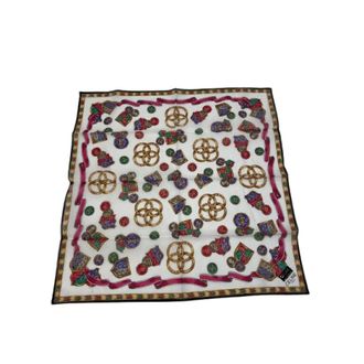Celine Pre-owned Vintage Triomphe Star Print Silk Scarf - - Pre-owned - Damen - Mehrfarbig - ONE SIZE