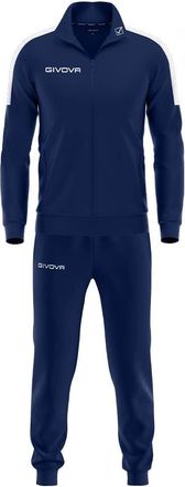 Givova Herren Tuta Revolution Sportoutfit, mehrfarbig (Navy), 4XL