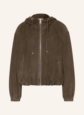 Marc O'Polo Marc Opolo Lederjacke gruen
