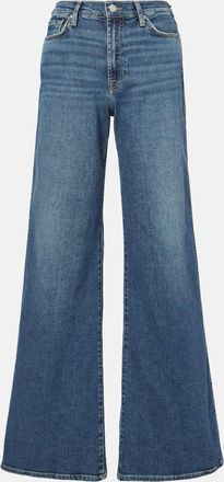 7 For All Mankind High-Rise Wide-Leg Jeans Luxe Vintage