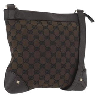 Gucci Pre-owned Vintage GG Canvas Schultertasche - - Pre-owned - Damen - Braun - ONE SIZE