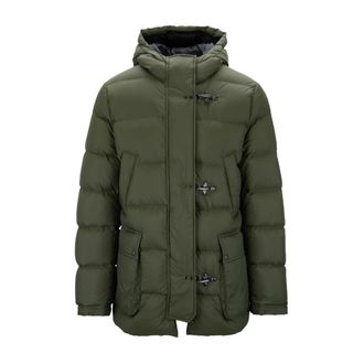 Fay Herren Steppjacke mit Stehkragen - - Jackets - Herren - Gr&uuml;n - 2XL