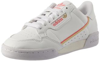 adidas Damen Continental 80 Vegan Sneaker, Cloud White Hazy Rose Gold Metallic, 41 1/3 EU