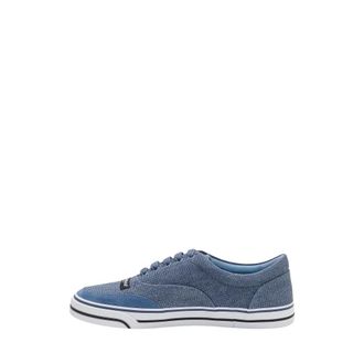 Dolce & Gabbana Sneaker Bassa Lino - - Shoes - Herren - Blau - 44 EU