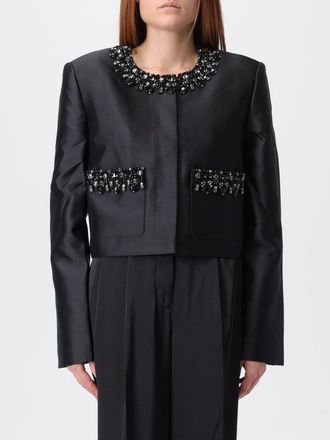 Self Portrait Veste SELF-PORTRAIT Femme couleur Noir