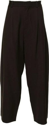 STUDIO NICHOLSON Homme, Pantalons, Brun, Taille: XL Pantalon en tissu Oxford marron caf&eacute;