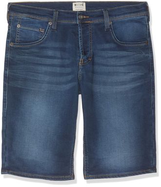 Mustang Jeans Herren Chicago Shorts, Dunkelblau, 34 EU