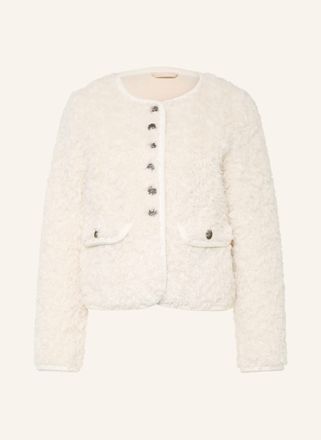 Lilienfels Lilienfels Kunstfell-Jacke weiss