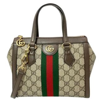 Gucci Pre-owned Ophidia Tote - Femme - Pre-owned - Beige - Taille: ONE Size