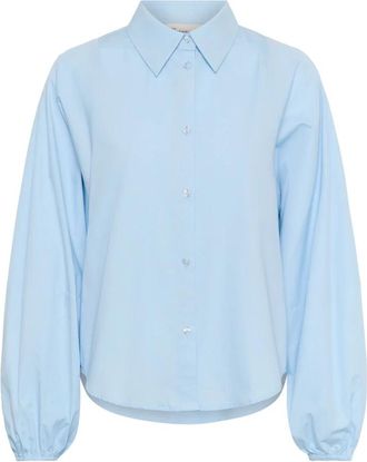 MY ESSENTIAL WARDROBE Angel Falls Shirt - - Blouses & Shirts - Damen - Blau - 3XL