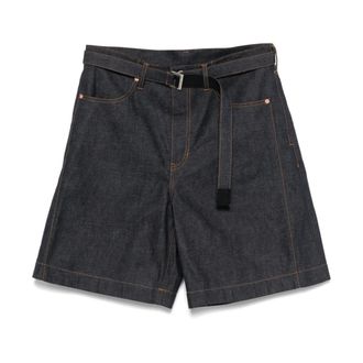 sacai Herren, Shorts, Blau, XLGr&ouml;&szlig;e