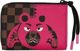 Sprayground Sprayground, Femme, Accessoires, Multicolore, Taille: ONE Size Pink Bear Shark Wallet