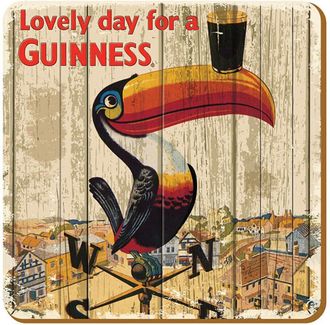 Guinness signs-unique Guinness Toucan Weather Vane Untersetzer (sg)