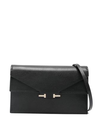 Tom Ford mini Aube logo clutch bag - Schwarz