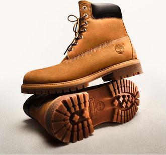 Timberland Wasserdichter Timberland Premium 6-Inch Boot f&uuml;r Herren in Gelb, Herren, Gelb, Gr&ouml;&szlig;e