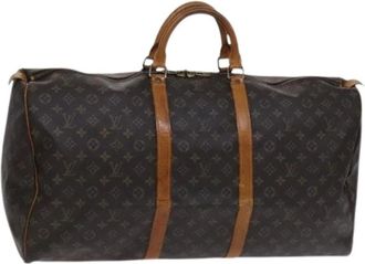 Louis Vuitton unisex, Pre-owned, Brun, Taille: ONE Size Sac Week-end en Toile Pre-owned