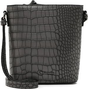 Tamaris Alessia Kroko Crossover Bag Darkgrey