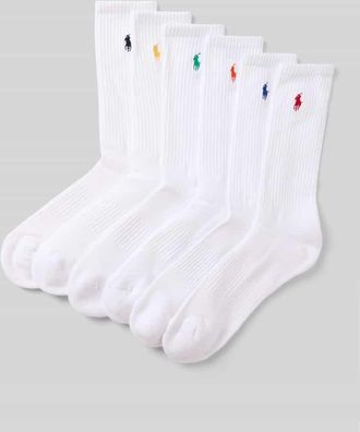 Ralph Lauren Socken aus Baumwoll-Mix im 6er-Pack