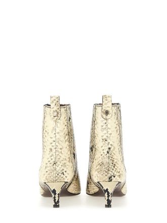 Roberto Festa Milano Animalier Printed Calf Leather Boot - Multicolor