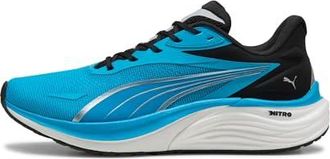 Puma Homme Electrify Nitro 4 Chaussure de Course sur Route, Speed Blue Noir, 44.5 EU